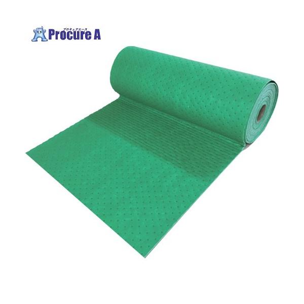 ●油吸収量(L/巻)：64●色：グリーン●サイズ長辺(m)：20●サイズ短辺(mm)：800●厚さ(mm)：3