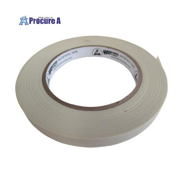 【送料都度見積】●色：白●幅(mm)：12●長さ(m)：55●厚さ(mm)：0.18●表面抵抗値(Ω)：1.2×10の11乗以下●粘着力：スチールへの接着 1.55kg/cm2