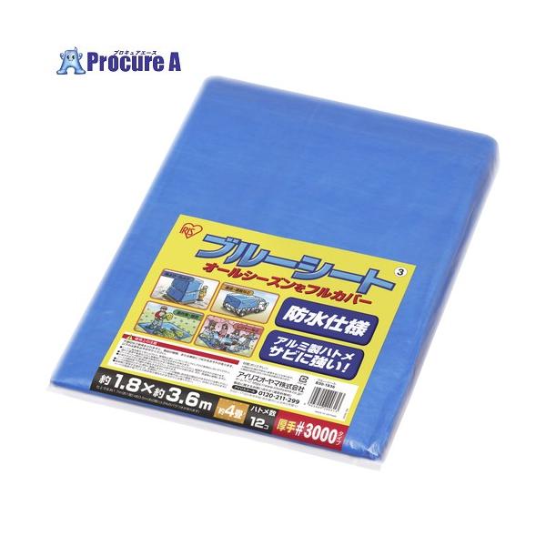 【送料都度見積】●厚さ(mm)：0.3●番手(#)：3000●ハトメ数(個)：12●横(mm)：1800●縦(mm)：3600●色：ブルー