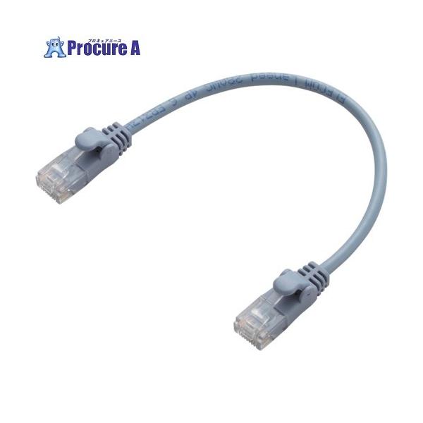 ●全長(m)：0.15●色：ブルー●カテゴリ種類：カテゴリ6●芯数：8芯●ケーブル長(m)：約0.15●ケーブル太さ(mm)：4.4●伝送速度(Gbps)：1●伝送帯域(MHz)：250●結線方式：ストレート結線●ヨリ対芯線(ツイストペアケ...