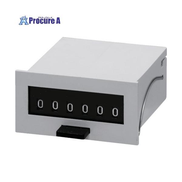 ●計数範囲：999999●リセット方式：手動リセット押しボタン式●使用温度範囲：-5〜+40℃●パネルカット寸法 縦×横(mm)：25.5×50.5●電源電圧(V)：DC24V●電源電圧：DC24V●表示内容：6桁 4×2.4mm