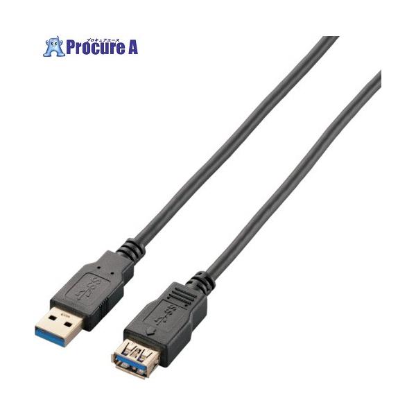 ●色：ブラック●長さ(m)：1.5●コネクタ形状：USB3.0(Standard-A)オス-USB3.0(Standard-A)メス●シールド方法：3重シールド●適合機種：USB3.0(Aタイプ)端子搭載のパソコン及びUSB3.0(Aメスタ...