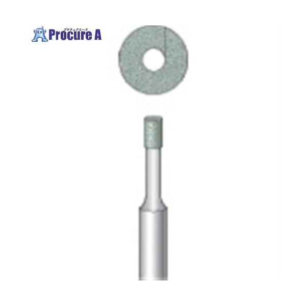 ●粒度(#)：200●形状：円筒●外径(mm)：2●幅(mm)：3●軸径(mm)：3●最高使用回転数(rpm)：80000●砥粒：CBN●全長(mm)：43●首下径(mm)：1.6●首下長さ(mm)：5●刃径(mm)：2●刃長(mm)：3