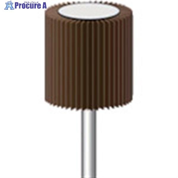 ●粒度(#)：80●外径(mm)：20●幅(mm)：20●軸径(mm)：3●軸長(mm)：35●最高使用回転数(rpm)：20000●全長(mm)：55