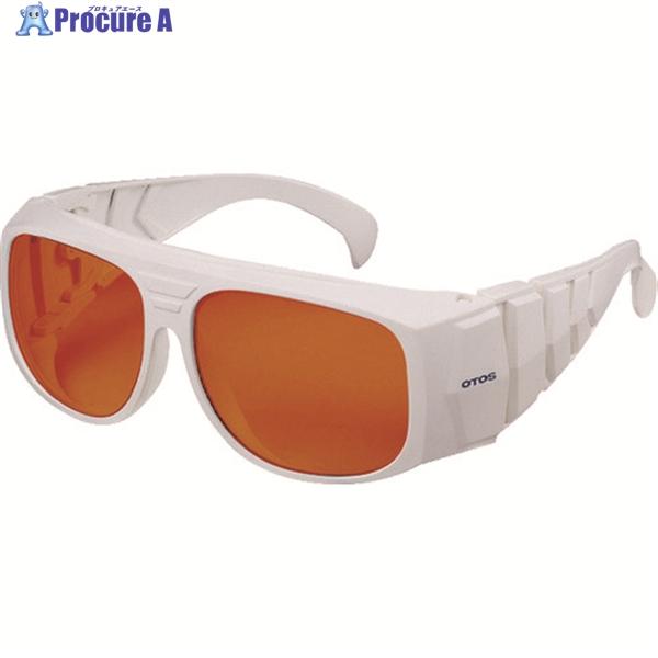 ●レンズ色：オレンジ●テンプル色：ホワイト●フレーム色：ホワイト●幅(mm)：156●高さ(mm)：56●レンズ厚(mm)：2●可視光線透過率(%)：35●適合波長(nm)：190〜534(OD値6.5)、850〜1070(OD値5)、91...