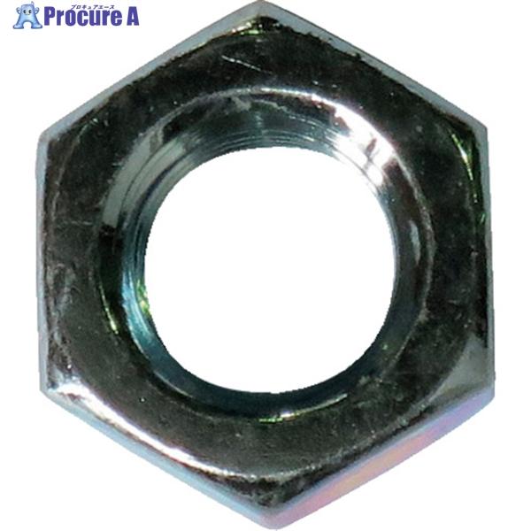 ●呼び径：W3/8●二面幅寸法(mm)：17●高さ(mm)：8●表面処理：ユニクロ●ナット種類：1種●ねじピッチ(mm)：3分/16山