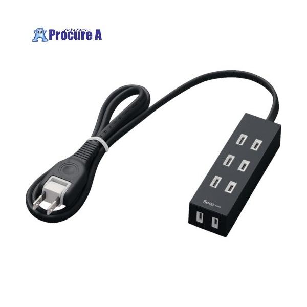 ●コンセント数：4個口●ケーブル長(m)：1●色：黒●定格電圧(V)：125V・15A・1500Wまで対応