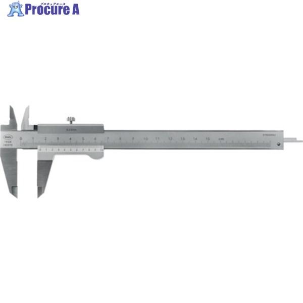 ●測定範囲(mm)：0〜150●最小表示(mm)：0.02●最大許容誤差(mm)：0.05●外側用ジョウ(mm)：40●内側用ジョウ(mm)：16●デプスバー：有（長方形）●メーカーコード：4100650