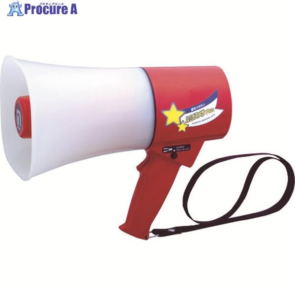 ●内蔵音：サイレン●定格出力(W)：6●音声通達距離(m)：約250●内蔵音通達距離(m)：約315●口径(mm)：150●全長(mm)：253●電源：単3乾電池×6本(別売)●電源(V)：単3乾電池×6本(別売)●定格出力電力(W)：6