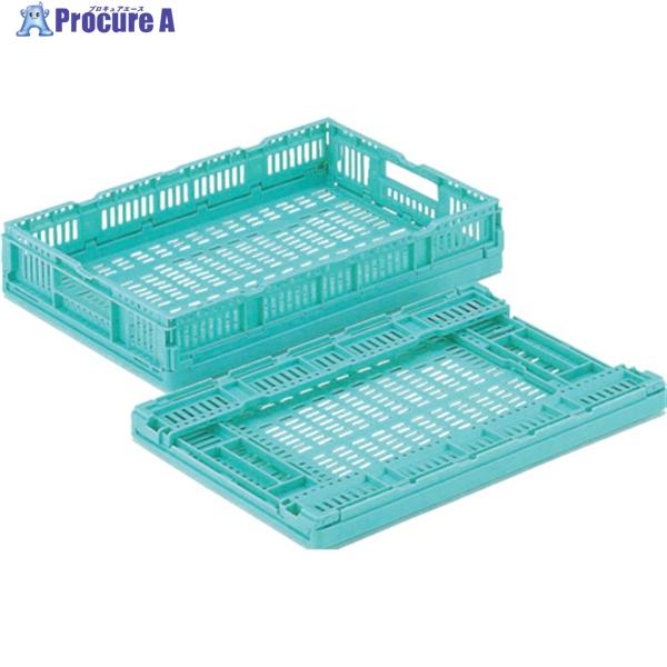 ●容量(L)：14●色：グリーン●外形寸法(mm)間口：540●外形寸法(mm)奥行：360●外形寸法(mm)高さ：100●有効内寸(mm)間口：510●有効内寸(mm)奥行：330●有効内寸(mm)高さ：83●折りたたみ高さ(mm)：44...