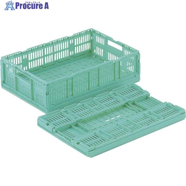 ●容量(L)：22●色：グリーン●外形寸法(mm)間口：540●外形寸法(mm)奥行：360●外形寸法(mm)高さ：150●有効内寸(mm)間口：510●有効内寸(mm)奥行：330●有効内寸(mm)高さ：133●折りたたみ高さ(mm)：4...