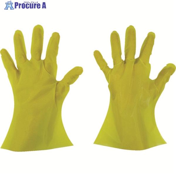 ●色：イエロー●サイズ：ML●全長(cm)：27.0●手のひら周り(cm)：27.0●中指長さ(cm)：8.3●厚さ(mm)：0.027●粉(あり・なし)：なし●エンボス加工：内エンボス●食品衛生法：ポジティブリスト適合●左右の区別：左右兼用