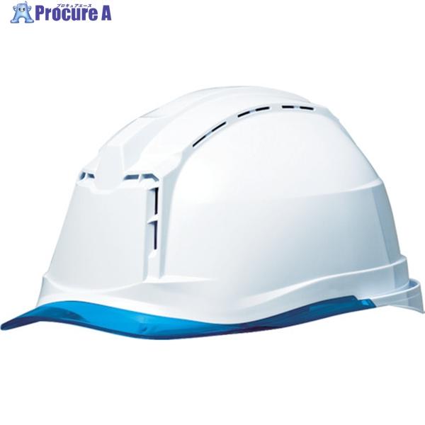 ●帽体色：ホワイト●バイザー色：ブルー●頭囲(cm)：52.5〜63●衝撃吸収ライナー有無：あり●通気孔有無：あり●タイプ：透明バイザー●墜落時保護用：〇●高さ(mm)：148●幅(mm)：227●長さ(mm)：293●頭周り(cm)：52...