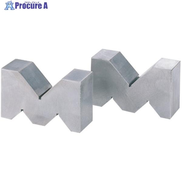 ●幅(mm)：75●奥行(mm)：25●高さ(mm)：38●底面とV溝の平行度(μm)：50●仕上げ：機械仕上げ●対応径（φ）：5〜44