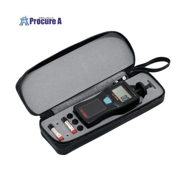 【送料都度見積】●測定範囲(rpm)：1.0〜6000.0●分解能(rpm)：0.1●電源(V)：単4乾電池×4本(付属)●幅(mm)：144●奥行(mm)：58●高さ(mm)：36●電源：単4乾電池×4本(付属)●連続使用時間(h)：約3...