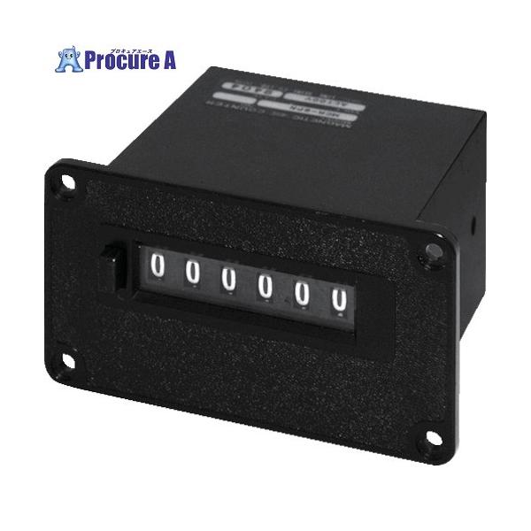 【送料都度見積】●計数範囲：6桁●リセット方式：手動リセット押しボタン式●使用温度範囲：-5〜+40℃ 但し氷結しない事●電源電圧(V)：AC100V-10〜+10％ 50/60Hz共用●電源電圧：AC100V-10〜+10％ 50/60H...