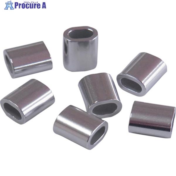 ●適合ワイヤ径(mm)：2.5●専用圧着工具：無し(市販品で可)●適合ロープ径(mm)：2.5●AYP-25A×3個入