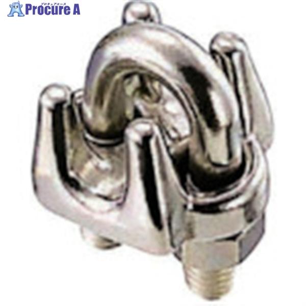 ●適合ロープ径(mm)：4.0●ねじ径：M4●A(mm)：19●B(mm)：18●D(mm)：3.5●L(mm)：23●W2(mm)：10.5●T(mm)：14●W1(mm)：4.5●H(mm)：14