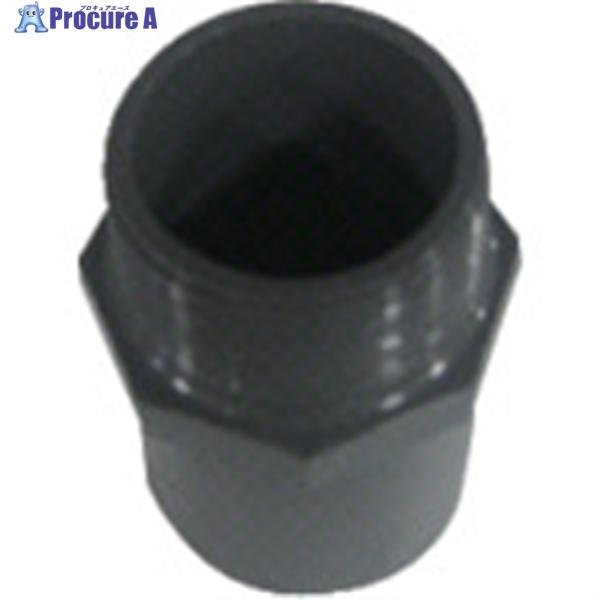 ●塩ビ管呼び径：50●寸法(mm)D：70●寸法(mm)L：106●ねじ：R2●R2ネジ(テーパーオネジ)●JISB0203準許●色：グレー●材質：耐熱性硬質ポリ塩化ビニル(PVC)