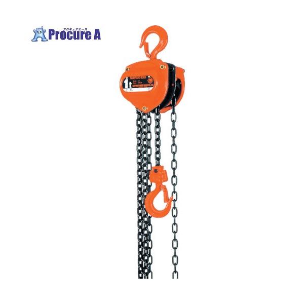 【代引決済不可】【送料都度見積】 ※車上渡し ●定格荷重(t)：10.00●標準揚程(m)：3.5●フック間最小距離(mm)：789●揚程増価格(メーカー希望小売価格)ロードチェーン(1m)：13、150●ハンドチェーン(1m)：1、150