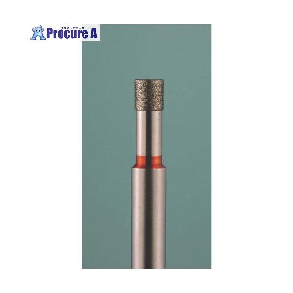 【代引決済不可】【送料都度見積】  ●粒度(#)：120●刃径(mm)：5●刃長(mm)：5●軸径(mm)：6●全長(mm)：55.5●最高使用回転数(rpm)：80000