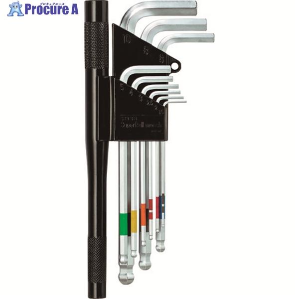 ●セット内容(本)：9●セット内容(mm)：1.5・2・2.5・3・4・5・6・8・10●全長(mm)：188●対辺寸法(mm)：1.5、2、2.5、3、4、5、6、8、10●硬度：HRC60±1●タイプ：ロング