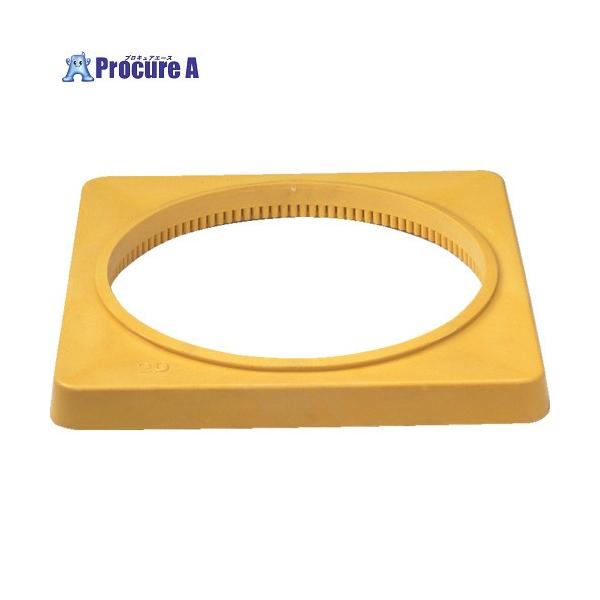 【送料都度見積】●色：イエロー●品名：コーン用おもり●外形寸法横(mm)：360●外形寸法縦(mm)：360●外形寸法(mm)高さ：30