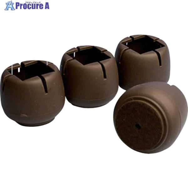 ●タイプ：24〜36mm角脚用●色：ダークブラウン●内径(mm)：21×21●高さ(mm)：125●幅(mm)：105●奥行(mm)：35●深さ(mm)：28