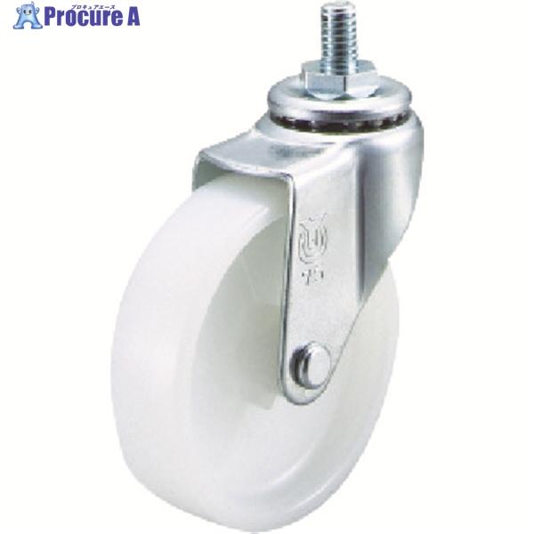 ●許容荷重(daN)：30●許容荷重(kgf)：30.6●車輪径D(mm)：50●車輪幅(mm)：21●取付高H(mm)：68●軸長L(mm)：14●ねじT：M8●ねじピッチ(mm)：1.25●タイプ：自在式