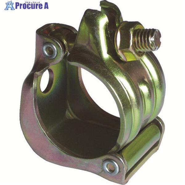 ●品名：クランプ●適合パイプ径(mm)：48.6●タイプ：13φ穴あき●Φ48.6専用単クランプ　Φ13穴有