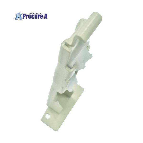 ●品名：中間吊ブラケット Wホワイト●適合レール：ニューデラック●寸法(mm)：25×13×26●長さ(mm)：13●高さ(mm)：26●幅(mm)：25●製造国：インドネシア●材質：スチール