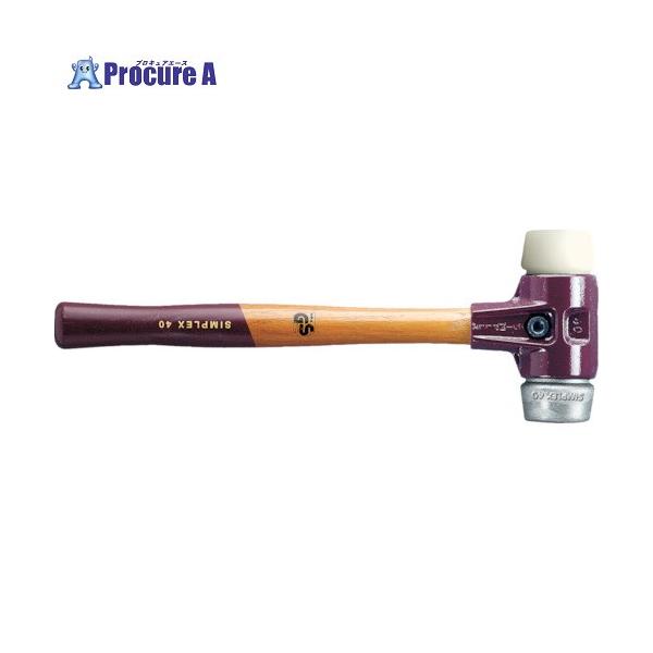 【送料都度見積】●頭径(mm)：40●頭長(mm)：110●全長(mm)：330●ヘッド径40●材質：ソフトメタル(シルバー)、ナイロン(白)●頭部長さ(mm)：110