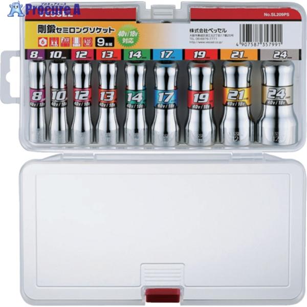 ●セット内容(mm)：8、10、12、13、14、17、19、21、24●セット内容(点)：9●差込角(mm)：6.35