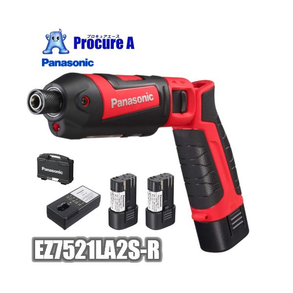 ＜セット内容＞・EZ7521X-R（本体/赤色）・EZ9L21 2個入り（電池パック7.2V 1.5Ah(LAタイプ)）・EZ0L21（急速充電器）・EZ9667（プラスチックケース）＜仕様＞●締め付け能力：テクスネジ・鉄(φ4×13mm・...