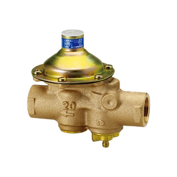 ごみ噛みを防止するためのストレーナを内蔵した水道用減圧弁です。＜規格＞呼び径：20mm使用流体：上水使用温度：不凍0〜60℃使用圧力：0〜0.75MPa設定圧力：65〜200kPa（標準80kPa）