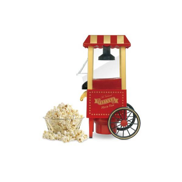 【優良配送】【送料無料】おうちで簡単に作れるポップコーンメーカー♪可愛いワゴン型フォルムで本格的なポップコーンを楽しめます。あっさり塩味やピリ辛ブラックペッパー味、市販のフレーバーを振りかけて色々な味も楽しめる。お家での映画鑑賞やクリスマス...