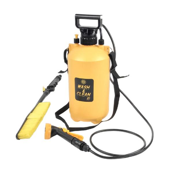 【優良配送】【送料無料】マンションのベランダ掃除にオススメ、水洗いが可能に!!ポンプ式なので電源や電池は不要です。ベランダや窓、網戸、サッシ、玄関まわりのお掃除や水道の無い場所での水洗いにオススメの水圧クリーナーです。マンションのベランダに...