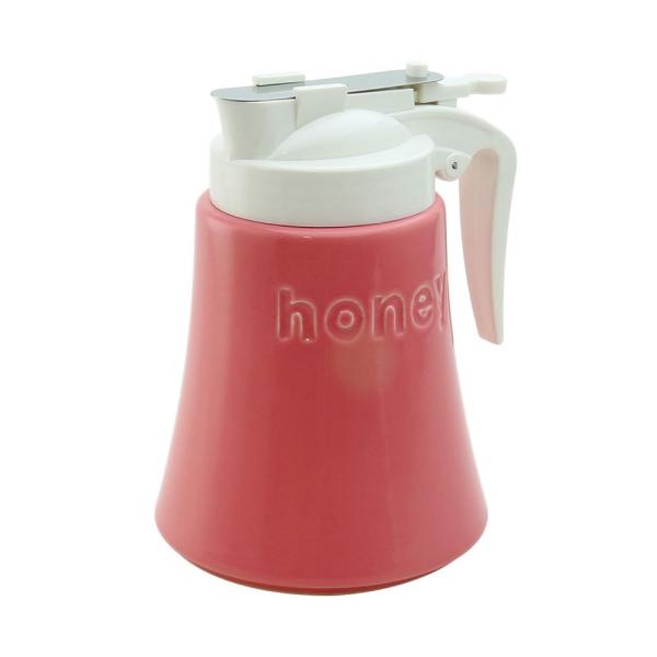 カラフルなハチミツ入れティータイムが楽しくなる、カラフルなハチミツポットです。シロップを入れてもお使いいただけます。【あすつく対象外商品】【お取り寄せ商品、4〜7営業日前後で発送予定】