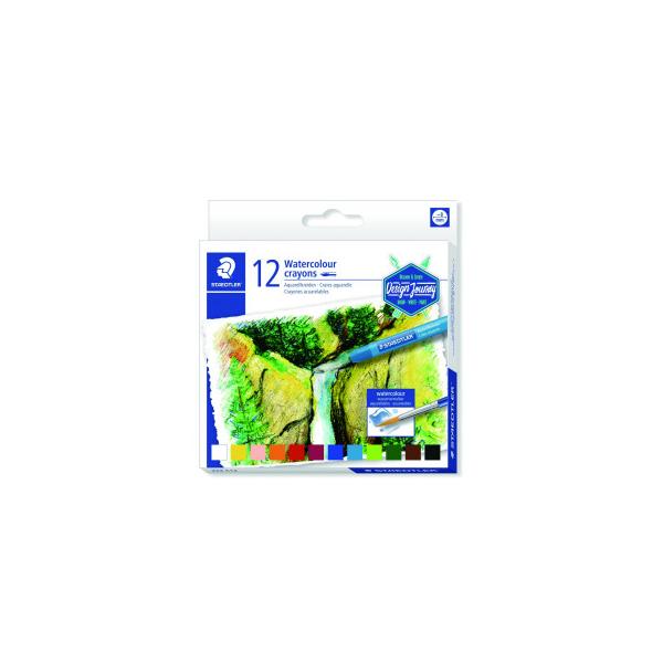 発色あざやかで水彩画の表現もできる水彩クレヨン発色もあざやかで、さらに水で溶け、水彩画の表現も楽しめる水溶性のクレヨンです。直径8mmと細軸タイプのため、細かい描写にも適しています。【あすつく対象外商品】【お取り寄せ商品、6〜9営業日前後で...