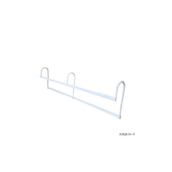 衣類をスッキリ収納ハンガーバーに掛けるだけで衣類の収納がアップします。段違いに掛けるので掛外ししやすく、洋服の区別も可能です。衣類の収納スペースを最大限に活用し、整理整頓を手軽に行いたい方にオススメです。【あすつく対象外商品】【お取り寄せ商...