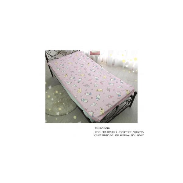 【送料無料】敷パッドタイプで着脱簡単サンリオキャラクターズのかわいい防水シーツ!【あすつく対象外商品】【お取り寄せ商品、4〜7営業日前後で発送予定】