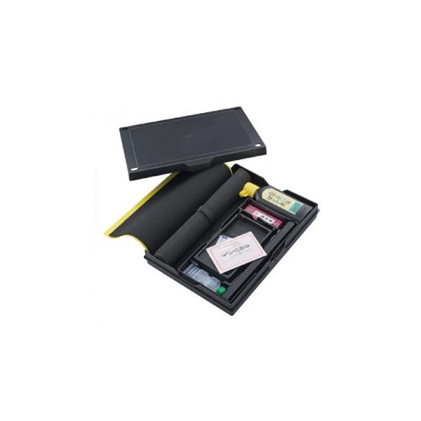 【送料無料】新しい書道セットのかたちハードケースに書道用品一式が入っているので、お気に入りのバッグやランドセルにそのまま入れて持ち運べます。内容品をコンパクトに収納、硯箱としてもお使いいただけます。【あすつく対象外商品】【お取り寄せ商品、6...