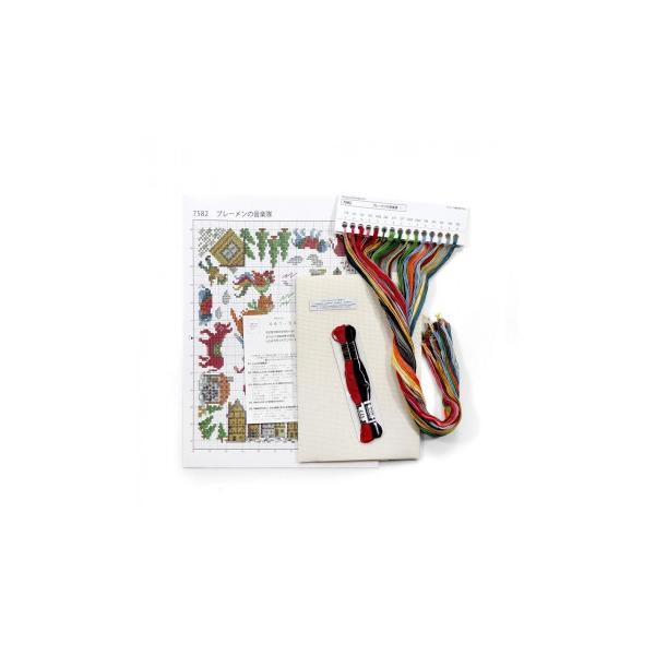 【送料無料】人気刺しゅう作家Nitkaさんとのコラボキット第2弾幼い頃、誰もが一度は夢見た童話の世界をクロス・ステッチで表現しました。14カウントのアイーダを使用した、刺しごたえのあるキットです。クロス・ステッチに没頭するとともに、物語の世...