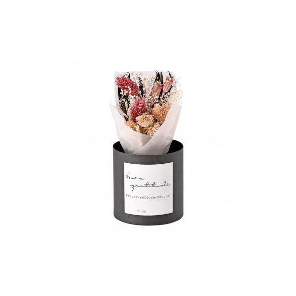 プリザーブドフラワーのミニブーケ花束のみ花立に差し、お供えする事もできます。【あすつく対象外商品】【お取り寄せ商品、4〜7営業日前後で発送予定】