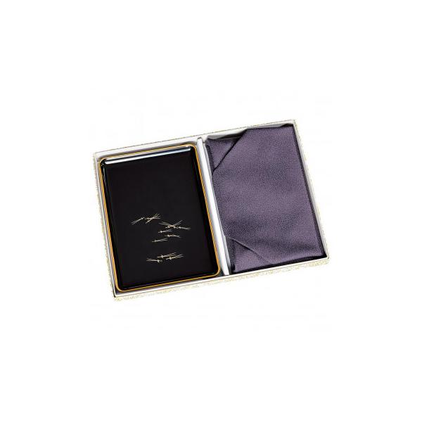 【送料無料】【メール便対応】台付ふくさセット台付のふくさと名刺盆のセットです。【あすつく対象外商品】【お取り寄せ商品、4〜7営業日前後で発送予定】