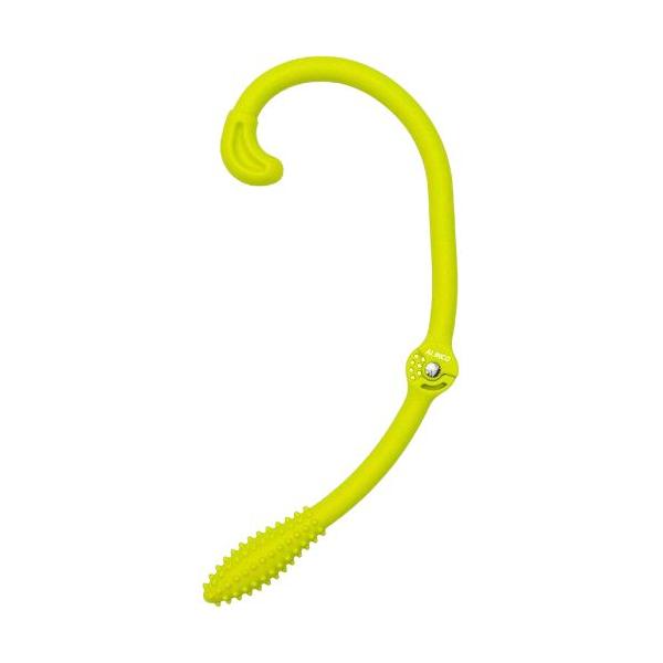 【優良配送】気になるところに突起を当てて、グイッと押すことで血行を促進、筋肉のコリをほぐし、筋肉の疲れを取ってくれます。湾曲部分の「指圧突起」は親指型になっており、背中などの届きにくい所のコリもしっかりほぐします。先端部分の「ポイント突起」...