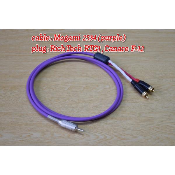 ■ ケーブル：モガミ製 MOGAMI 2534モガミ電線製の４芯マイクロフォンケーブルです。国内のほとんどの録音スタジオで使われるプロユースの信頼あるケーブルです。ケーブルカラーは【black・red・white・purple】の４色で製作...