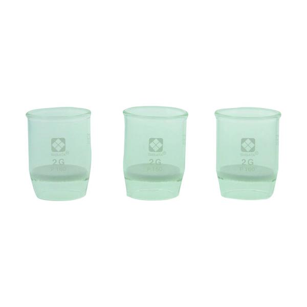 ■ガラスろ過器 るつぼ形 2GP160 3入 013050-2160A の特長●るつぼの形状をしたガラス製のフィルター付きろ過器です●ゴムアダプターを利用して吸引びんと接続して使用します●呼称：２ＧＰ１６０●ポアサイズμm：100〜160●...