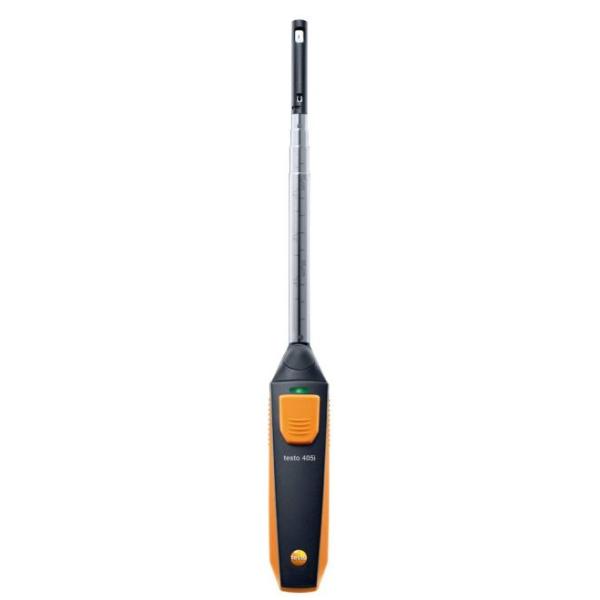 ■testo-405i 熱線式風速スマートプローブ 0560-1405の特長●新コンセプト: testo 405iは、testo スマートプローブシリーズの熱線式風速計です。●空調ダクトでの測定業務に適しており、風速・風温・風量を手軽に測定...