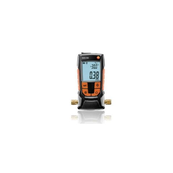■testo-552BT デジタル真空計 0560-5522の特長●testo 552BT は、冷凍空調システムやヒートポンプの真空引き時のゲージ圧を測定するデジタル真空計です●スマートフォンアプリで測定データをモニタリング、そのままメール...
